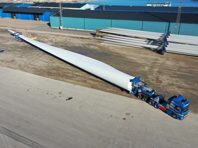 Wind turbines - Equipment - Special & heavy transport - P. Adams